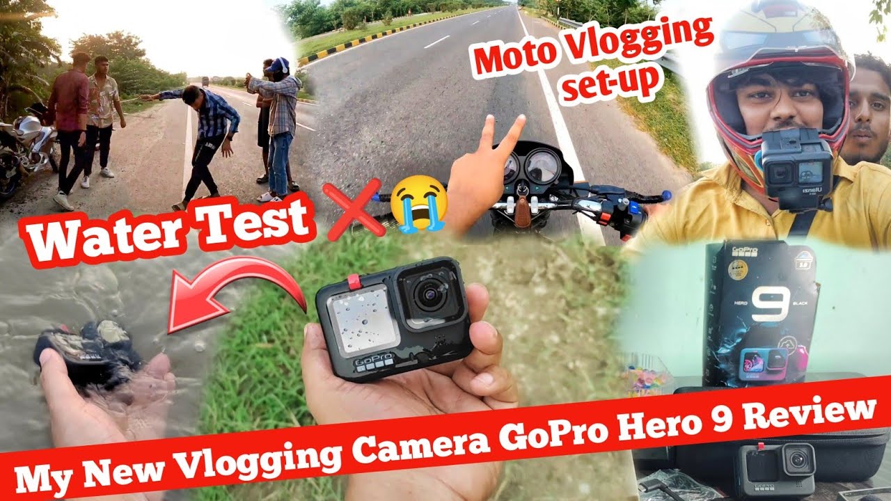 My New Gopro Hero 9 Unboxing & Review Water Test | Best Vlogging Camera ...