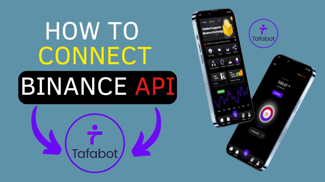 Connect Binance exchange to Tafabot with your phone - YouTube
