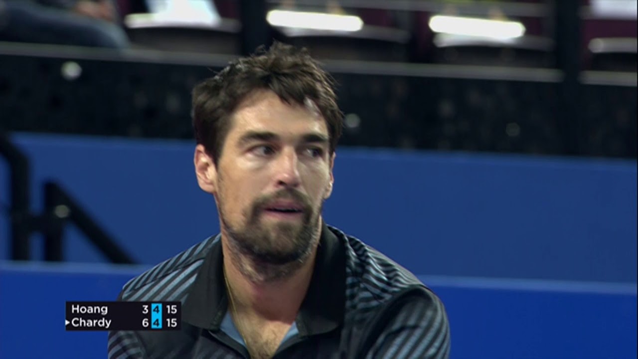 Résumé du match Antoine Hoang - Jérémy Chardy - 06/02/2019 - YouTube