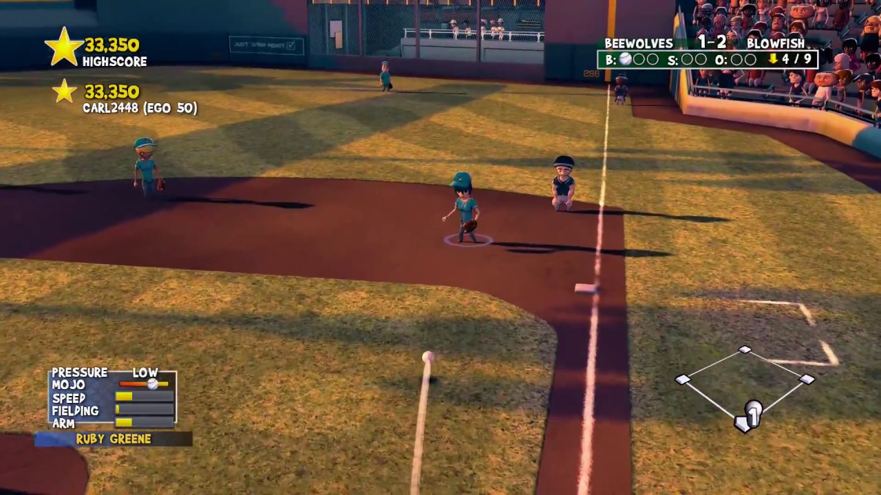 Super Mega Baseball Season 1: Game 1 (BeeWolves @ BlowFish) - YouTube