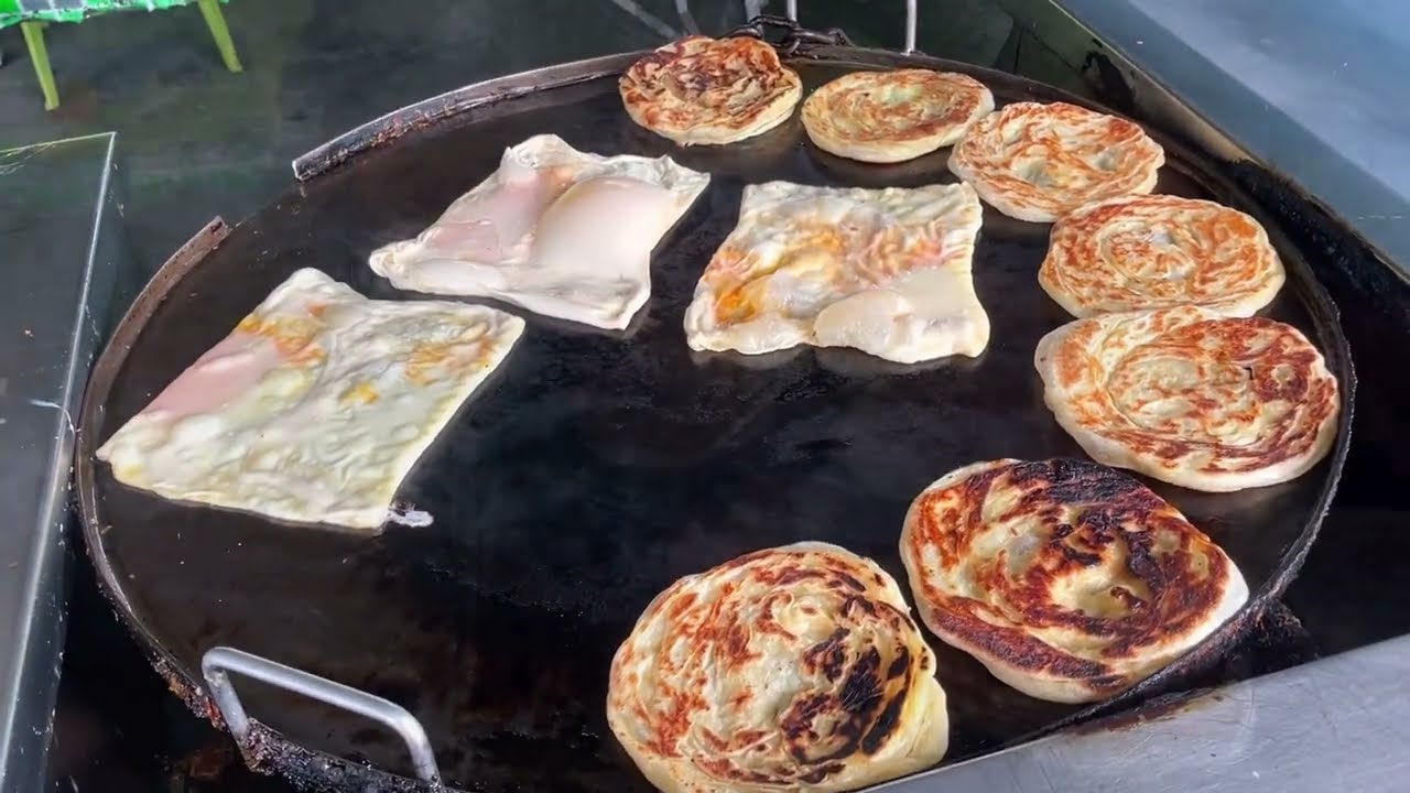 This Malaysian Dish is the World's Best Bread | Cheapest Roti Canai ...