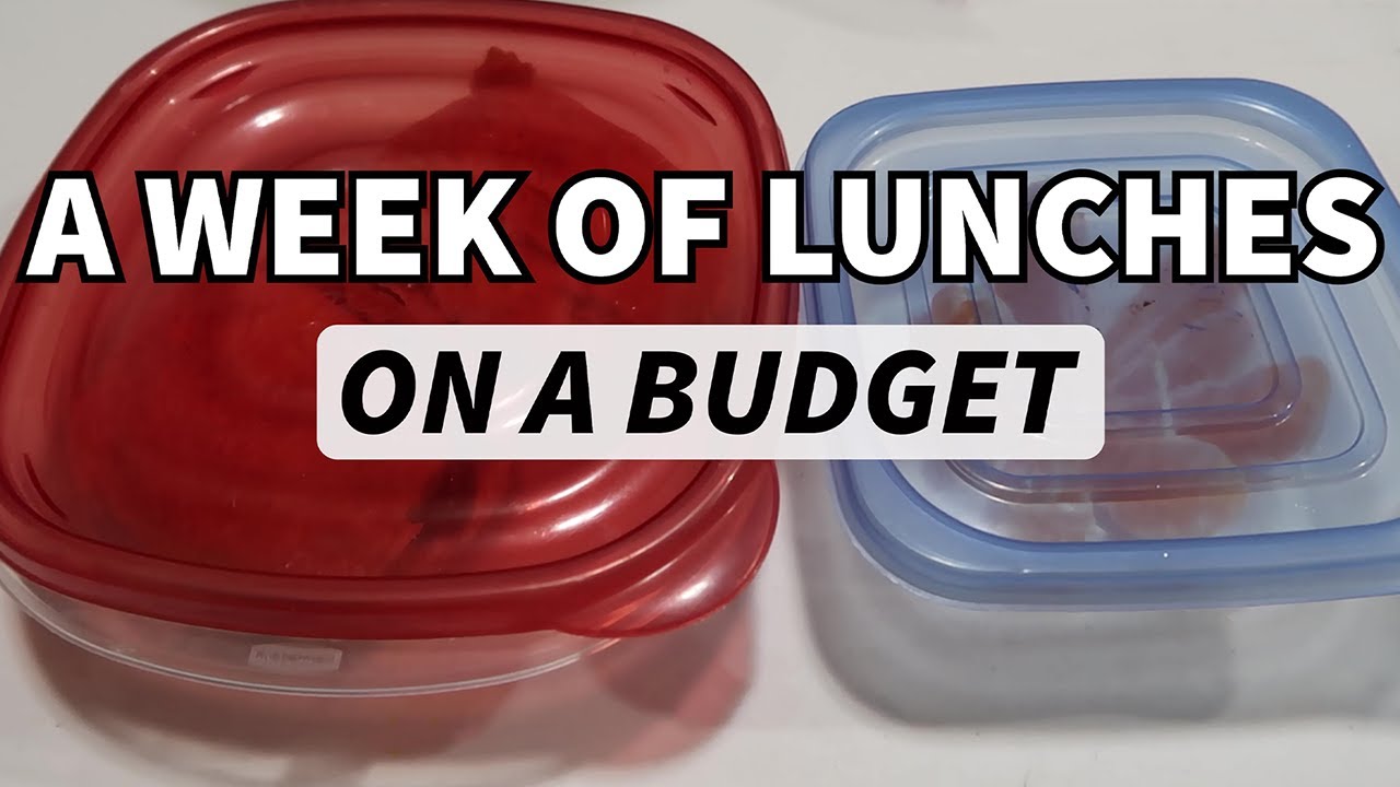 A WEEK OF WORK LUNCHES ON A BUDGET l LUNCH IDEAS WINTER 2024 - YouTube