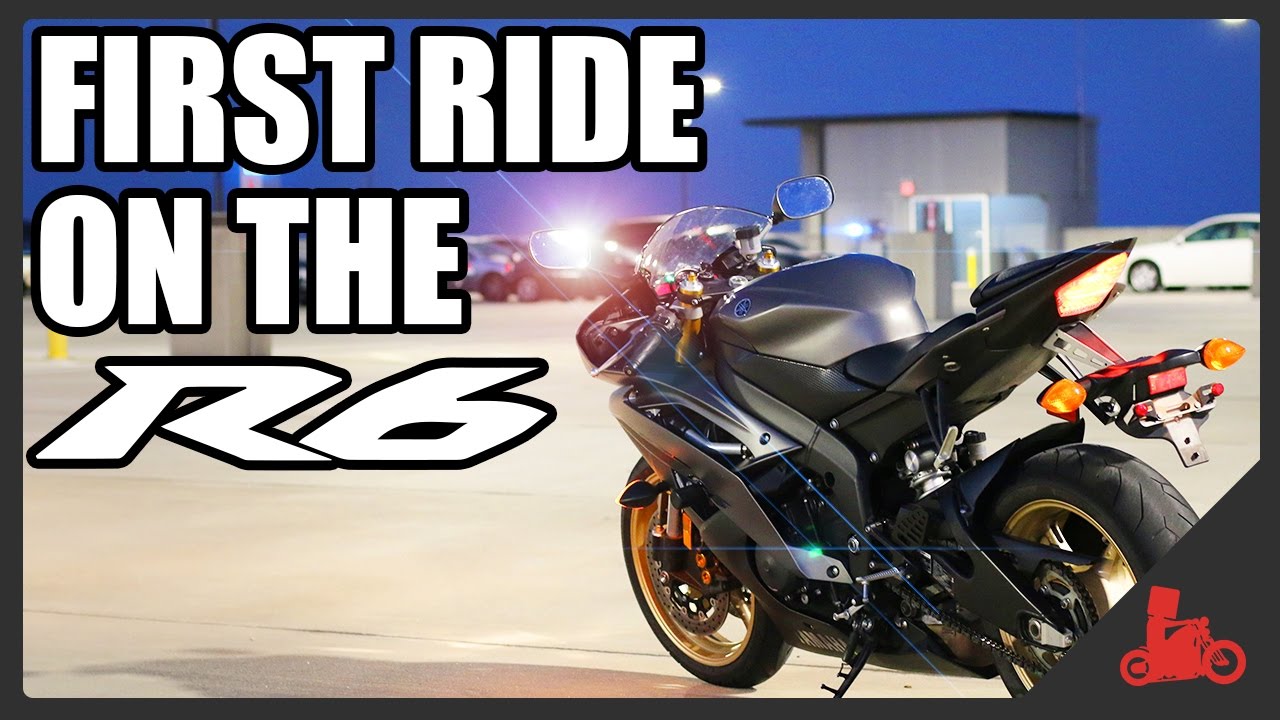 Yamaha R6 FIRST Ride Part 1 + ANOTHER Surprise! - YouTube