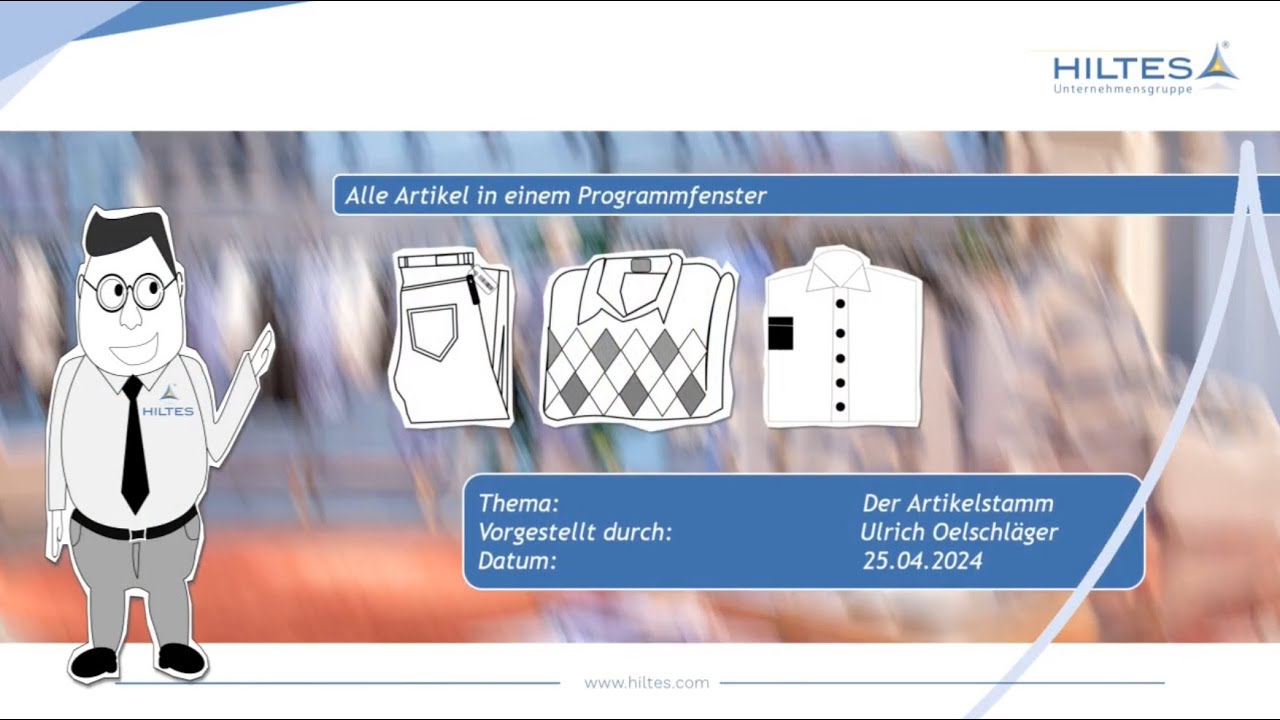 HILTES 5000 - Der neue Artikelstamm - YouTube