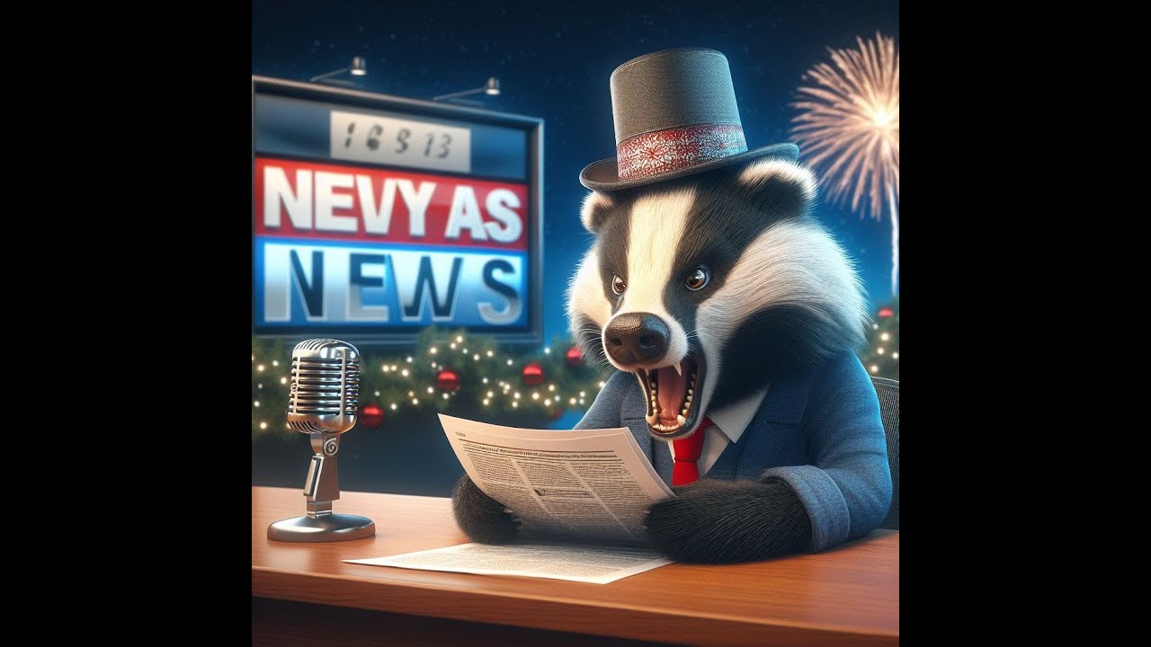 Badger Announcement: Happy New Years And Thank You! - YouTube