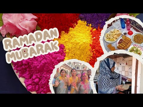 Ramadan Mubarak Everyone 🌙🤲🏻 || Holi celebration 📸 || The Nisha Vlog ...