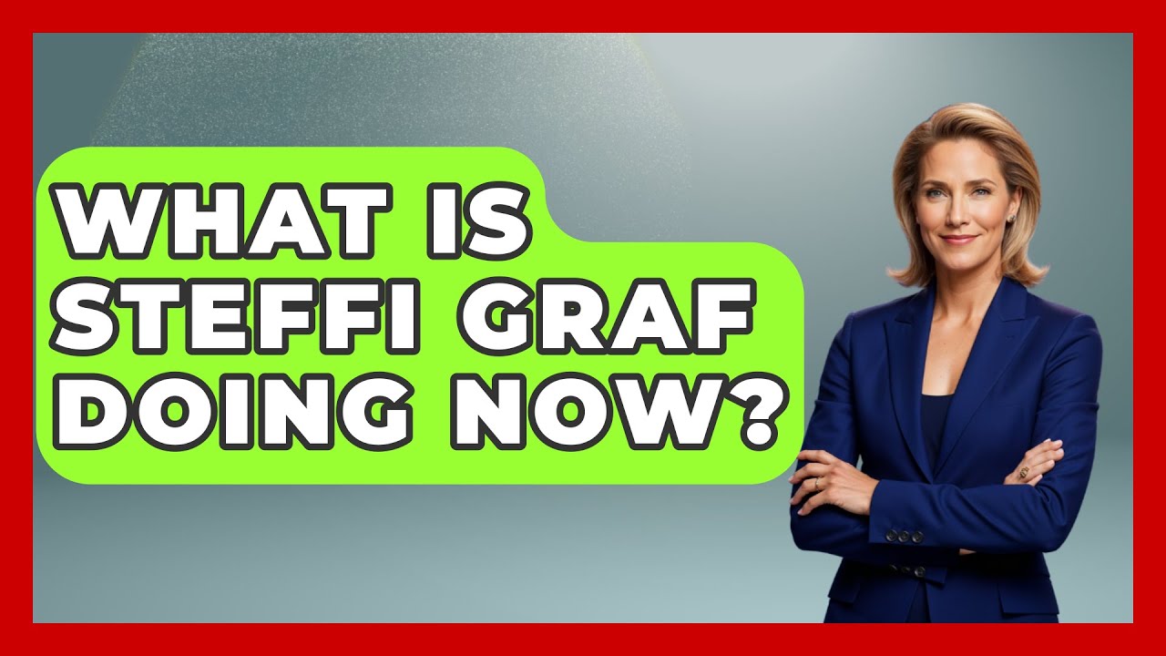 What Is Steffi Graf Doing Now? - Epic Sports Tales - YouTube