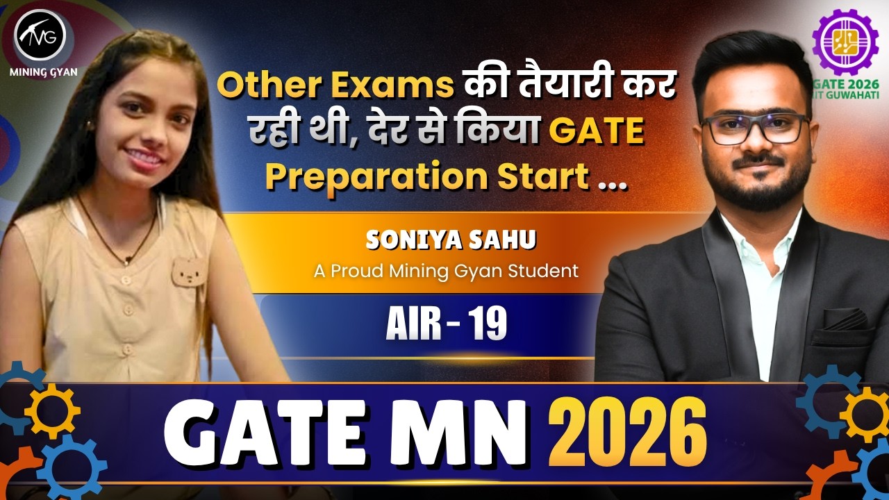 Started GATE Mining 2026 Late… Still Got AIR 19 🔥 | Real Story of Sonia ...