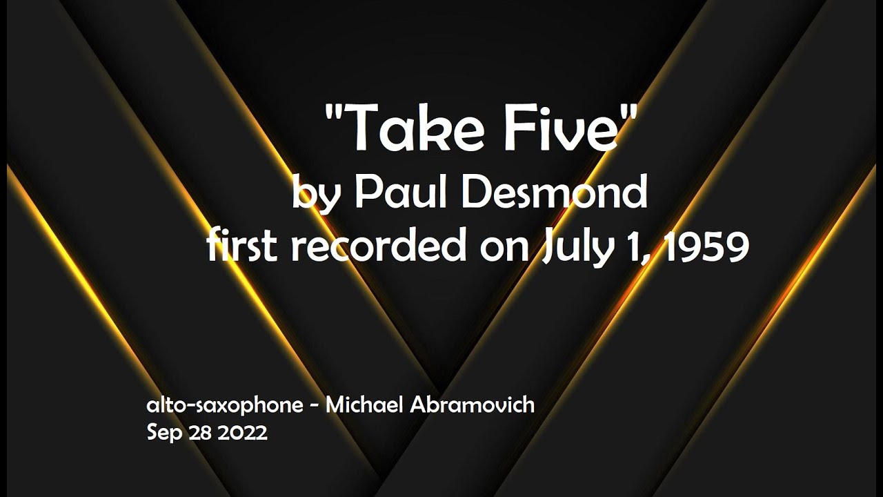 Take Five - YouTube