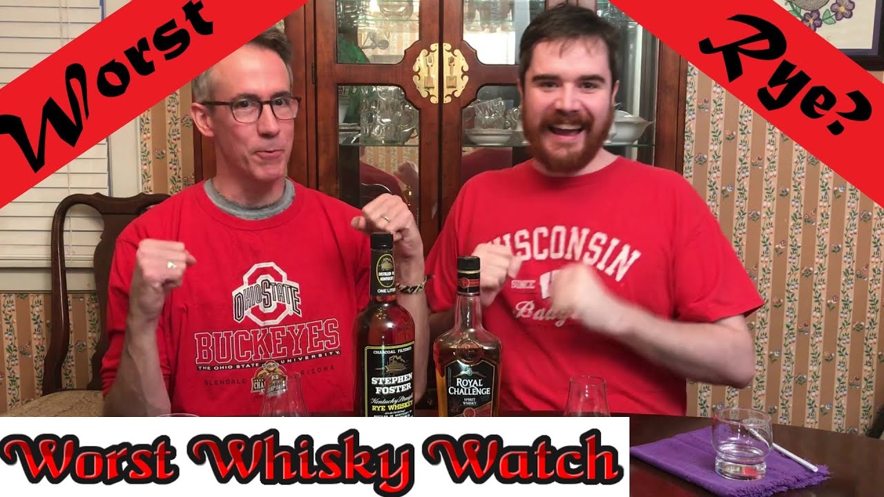 Worst Whiskey Watch 7: Stephen Foster Kentucky Straight Rye Whiskey ...