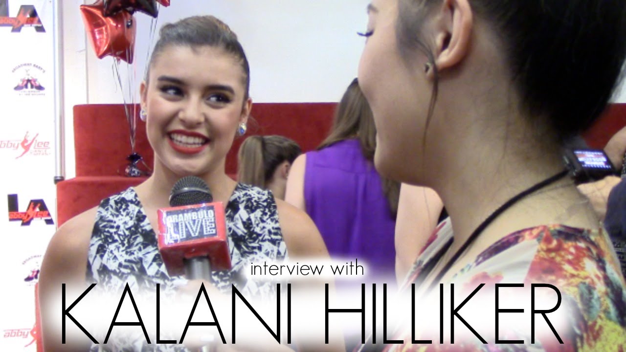 Interview with Kalani Hilliker from Dance Moms at the ALDC LA Grand ...