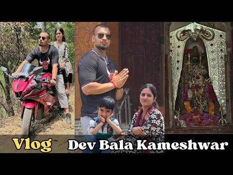 Moto ride vlog ||Temple visit || jai ho dev Bala Kameshwar 🛕|| Mandi , Himachal Pradesh - YouTube