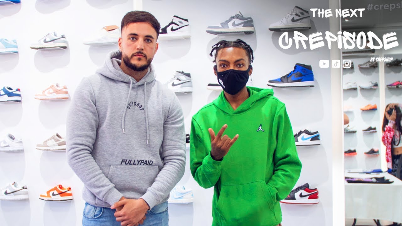 SL goes shopping while in Sydney @ Crep Shop - YouTube