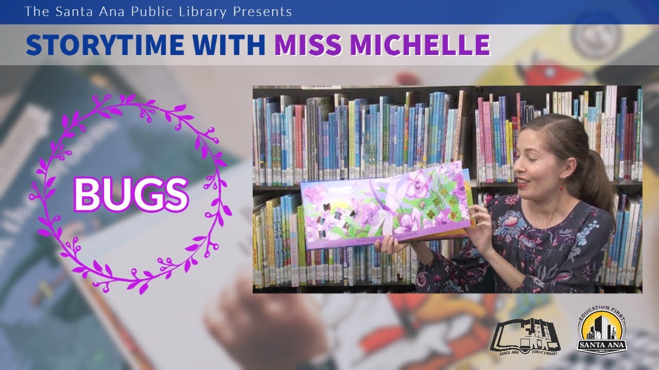 Storytime with Miss Michelle | Episode 2: Bugs - YouTube