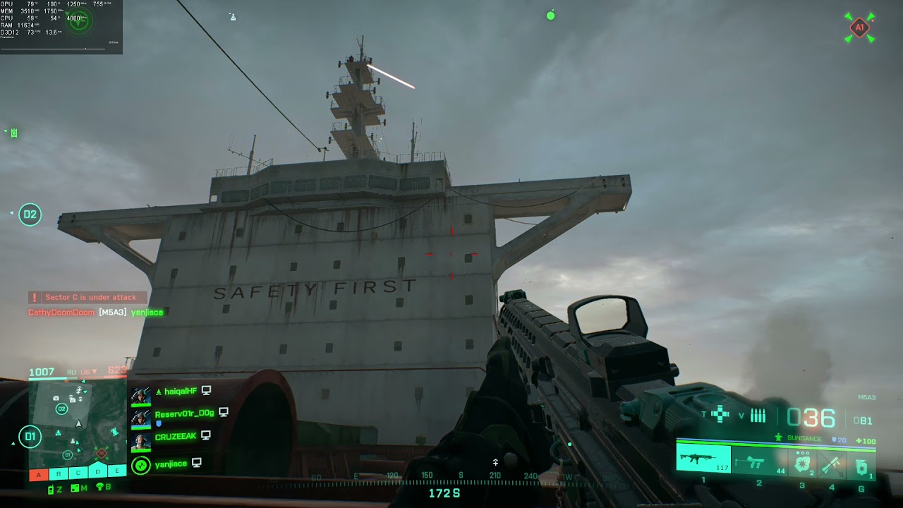 BF2042 Performance with RX 570 4GB and Ryzen 5 3600 - Discarded Map ...