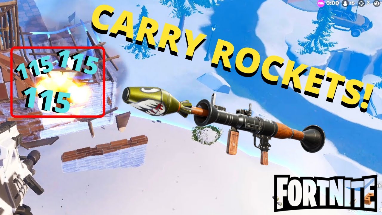 This is WHY you carry ROCKETS in Arena games! Fortnite Funny Moments ...