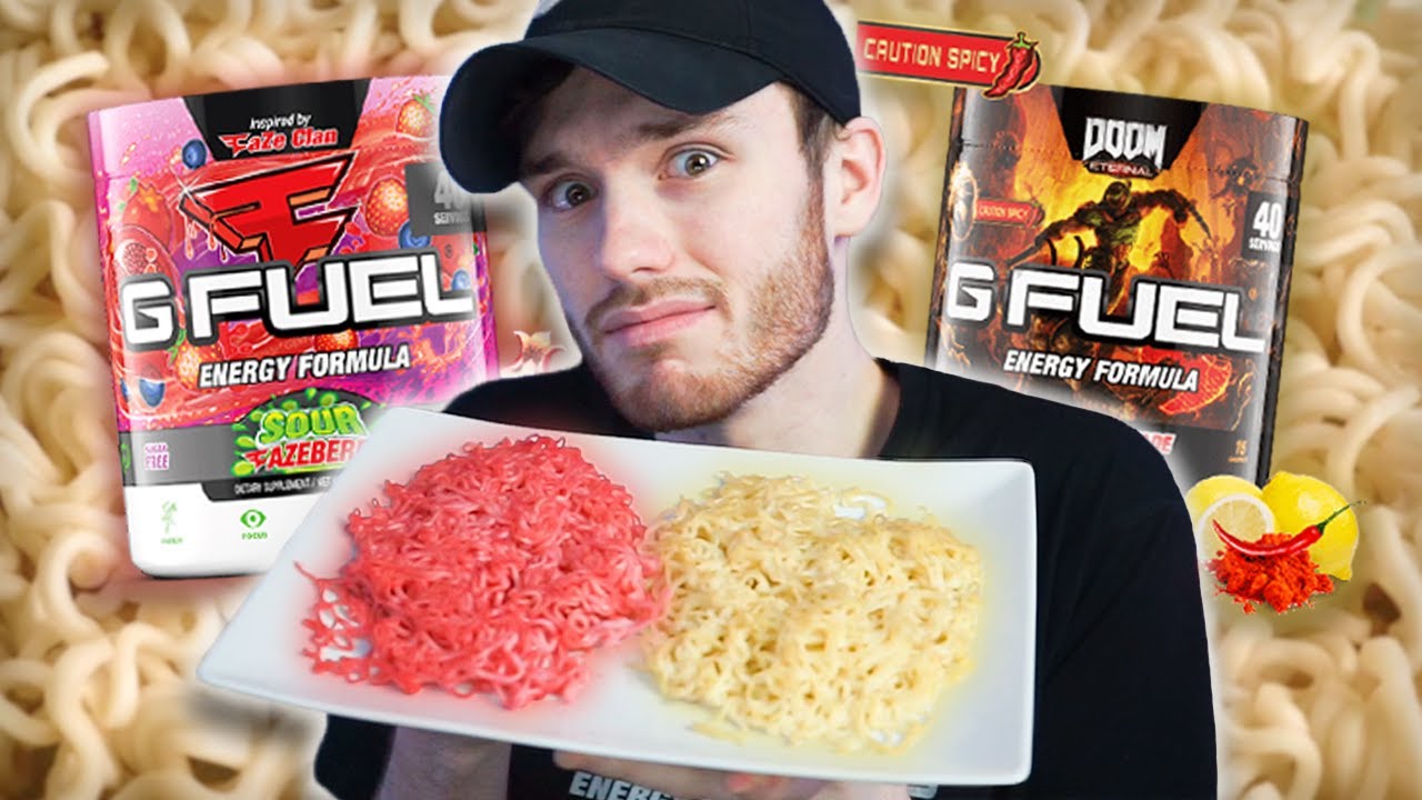Making GFUEL Ramen! - YouTube
