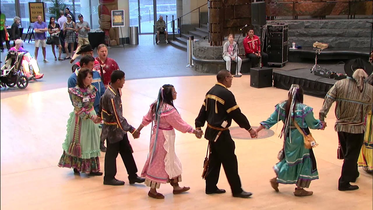 Chikasha Poya: We Are Chickasaw - Stomp Dancers 2 - YouTube