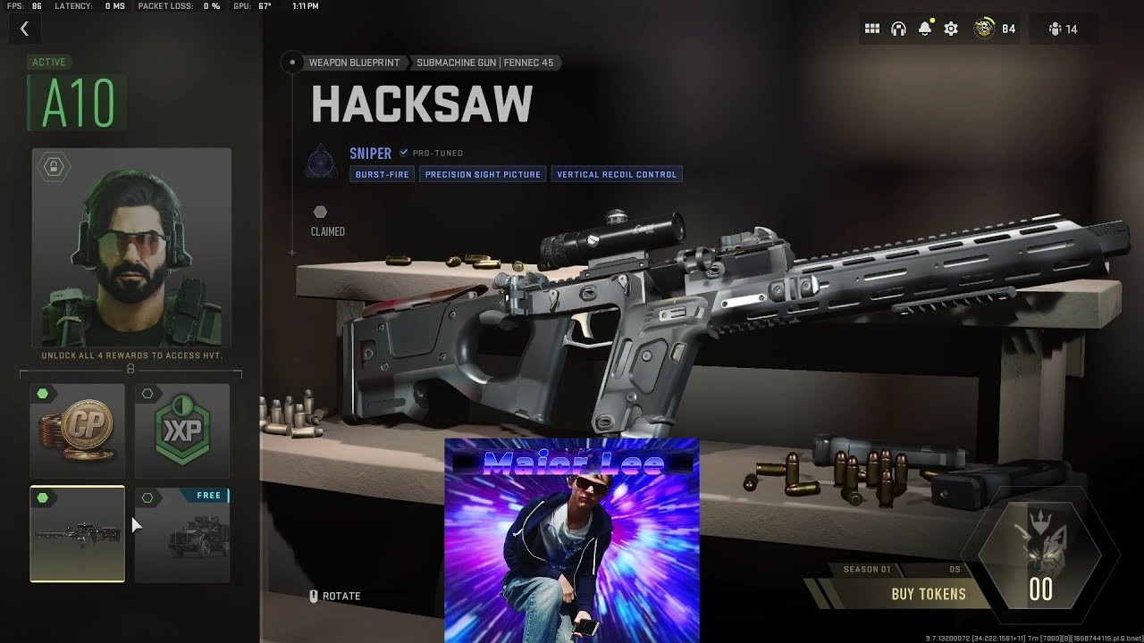 This is major! A10 Hacksaw Warzone 2 & Modern Warfare 2 Blueprint - YouTube