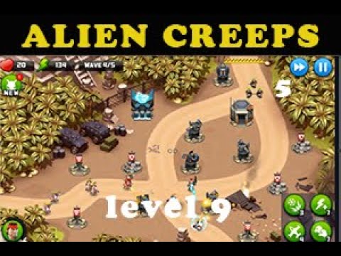 Alien Creeps Level 9 - YouTube