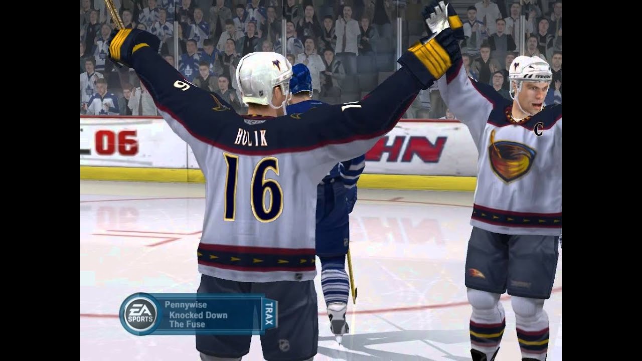 EA SPORTS NHL 2006 Stanley Cup Playoffs series opener - YouTube