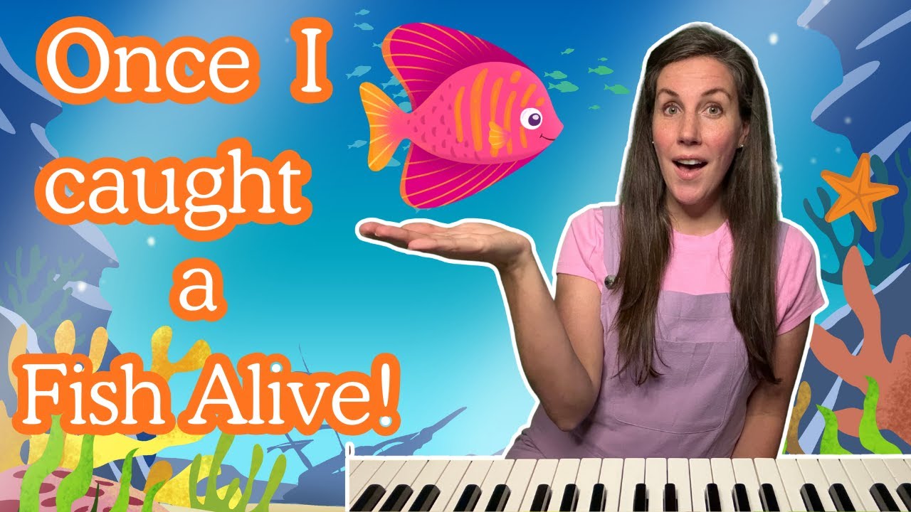 🐠 "1, 2, 3, 4, 5, Once I caught a Fish Alive" Nursery Rhyme! - YouTube