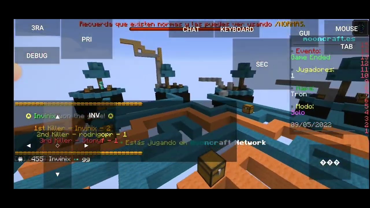 JUGANDO MINECRAFT SKYWARS EN JAVA EDITION #2 - YouTube