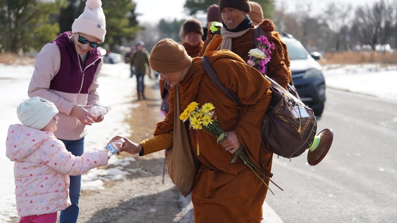 Walk for Peace Sharing Talk at TA Express in Warfield, VA USA 🇺🇸 - YouTube
