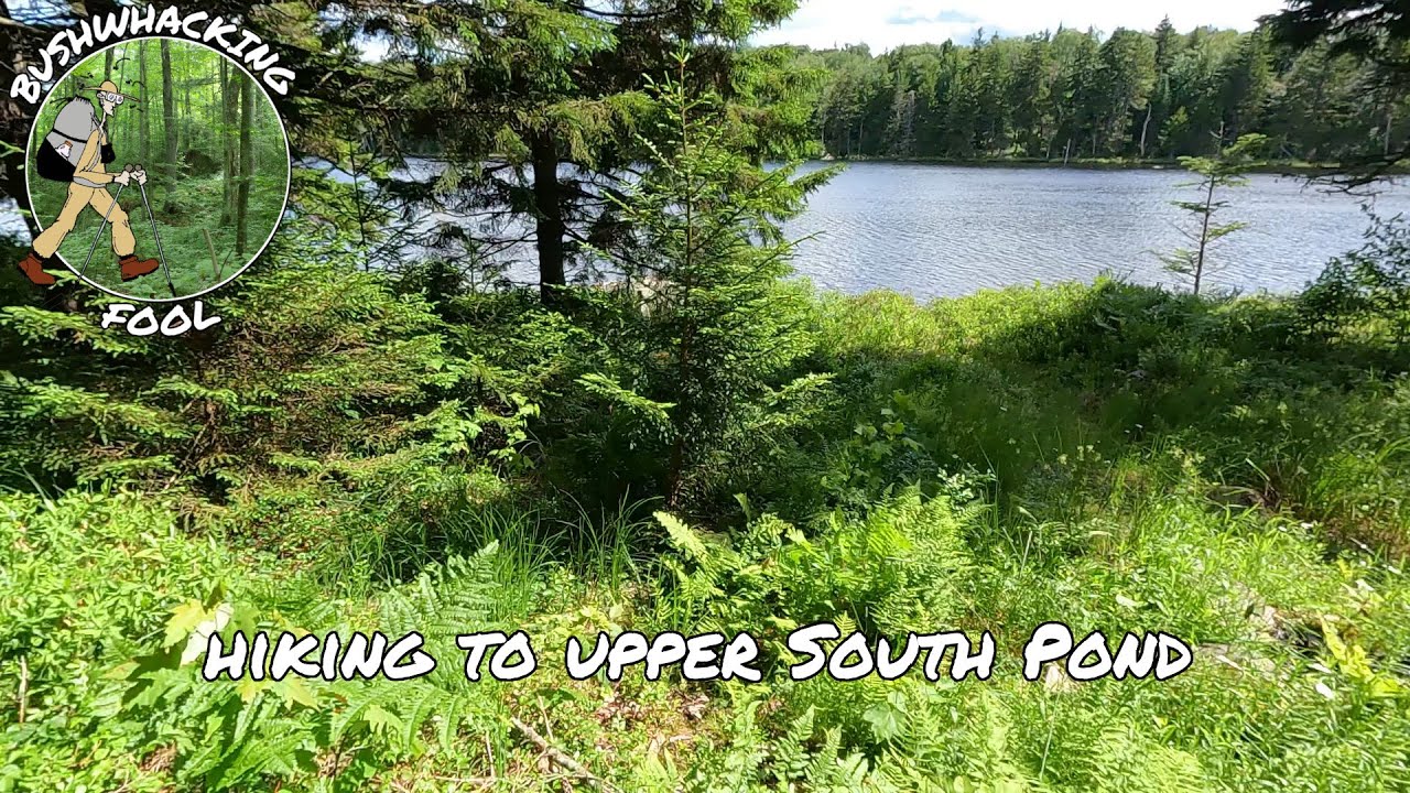 Hiking the Upper South Pond Trail | Five Ponds Wilderness | Adirondack Park - YouTube