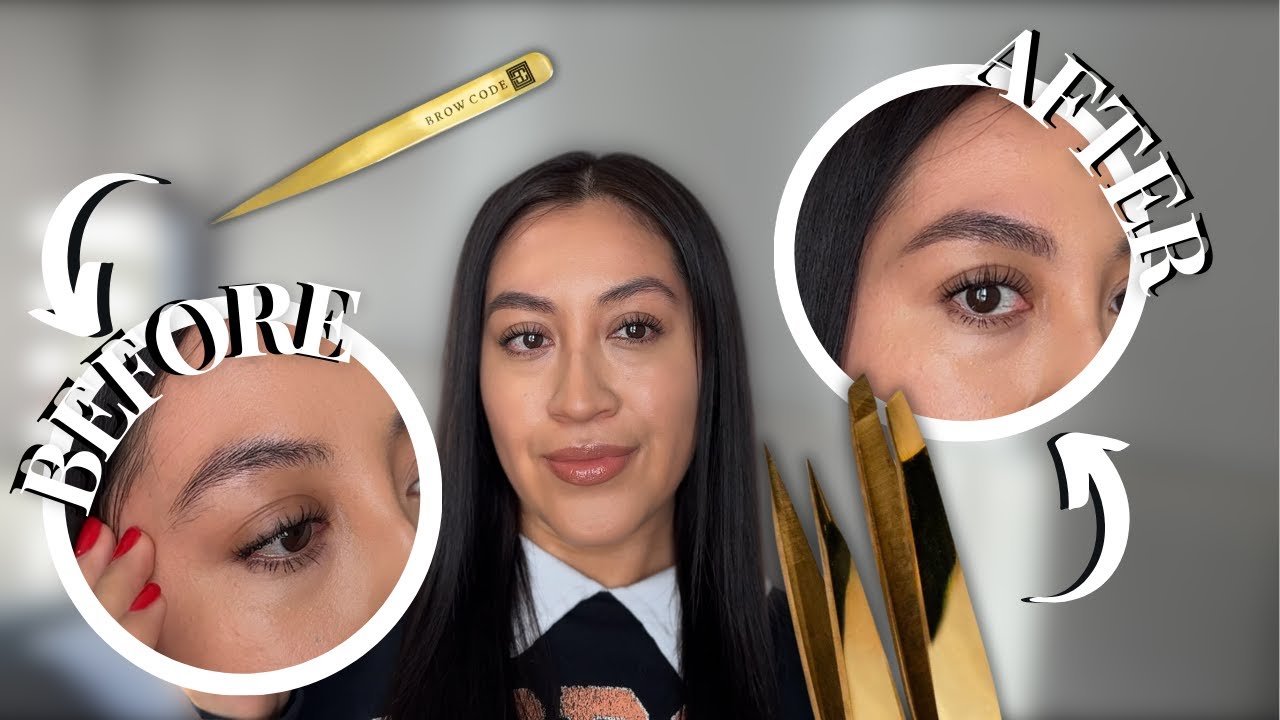 HOW TO: Tweeze eyebrows at HOME hack. Pluck Your Eyebrows Like a Pro ...