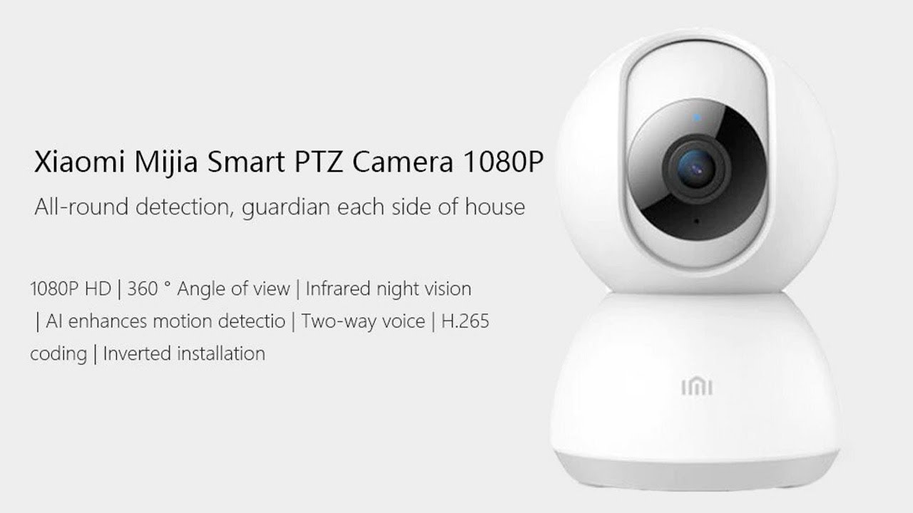Xiaomi Mijia Chuangmi 360 Angle CCTV Webcam 1080P HD Smart IP Camera ...