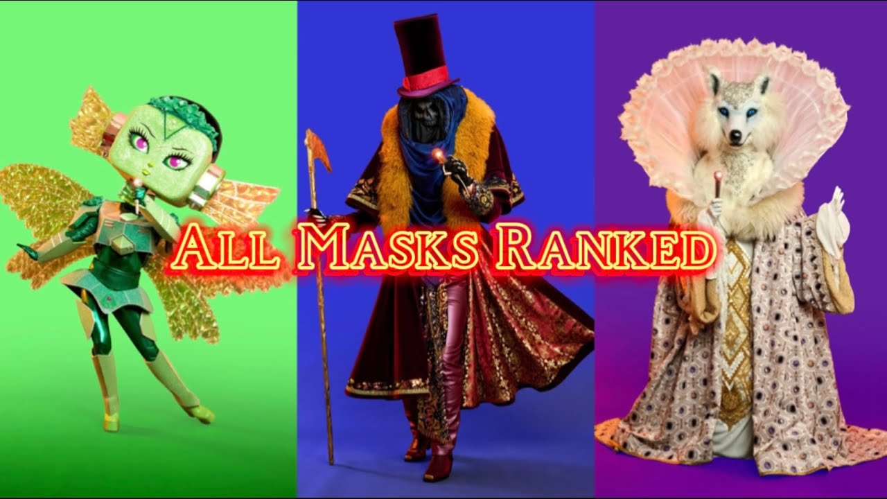 All Masks Ranked | The Masked Singer Australia Season 5 - YouTube
