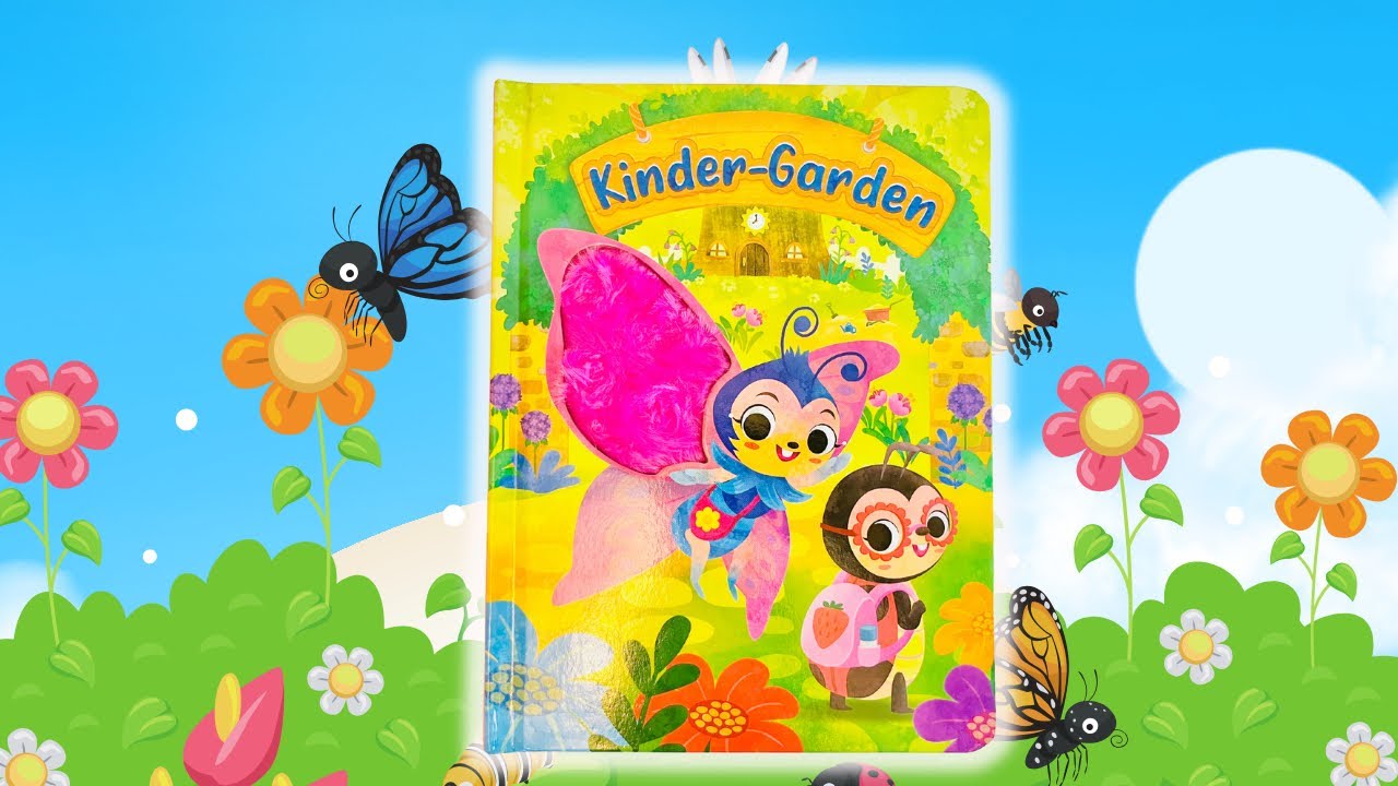 Reading Aloud Story Book KINDER-GARDEN Bugs Learning Gardening Earth ...