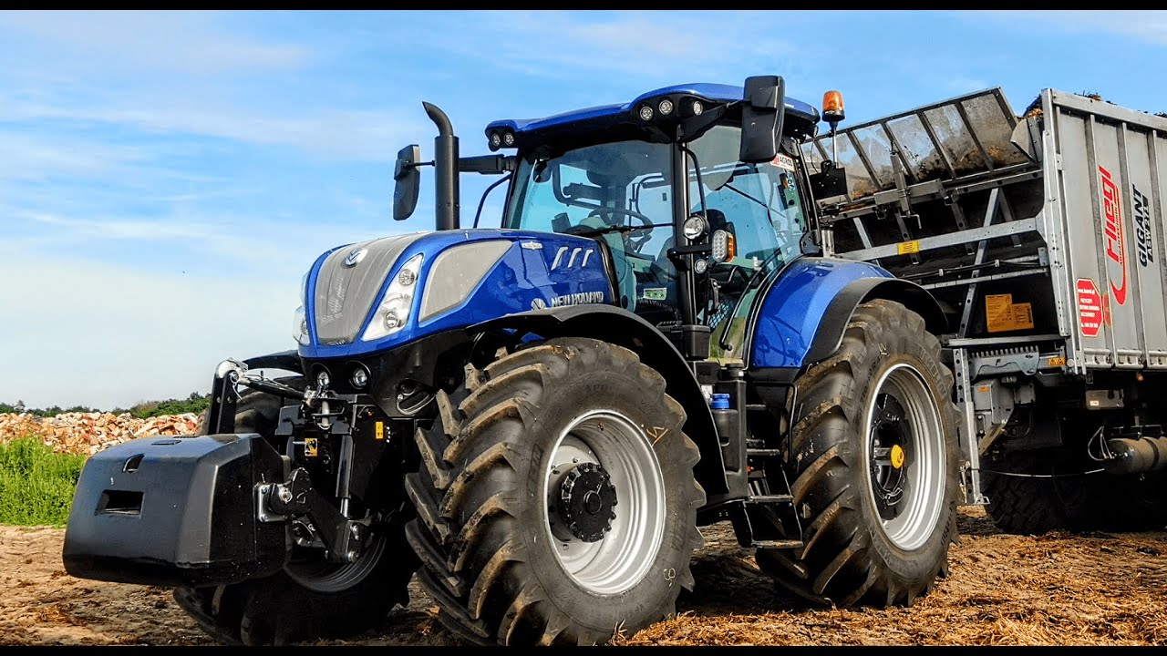 Nowy Nabytek 2021! | New Holland T7.245 Blue Power | Zbiór Traw ...
