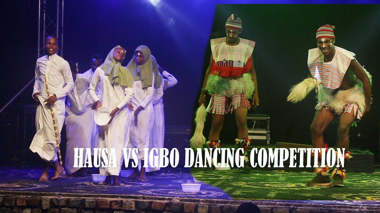 HAUSA VS IGBO DANCING COMPETITION - YouTube