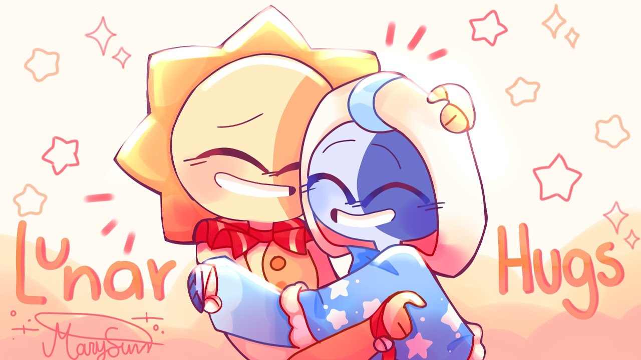 Lunar Hugs :D | Animation |@SunMoonShow - YouTube