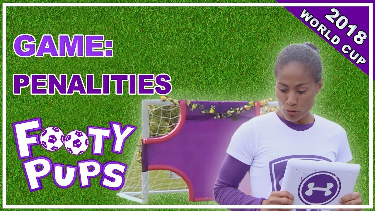 Footy Pups - GAME: Penalties | Football for Kids - YouTube