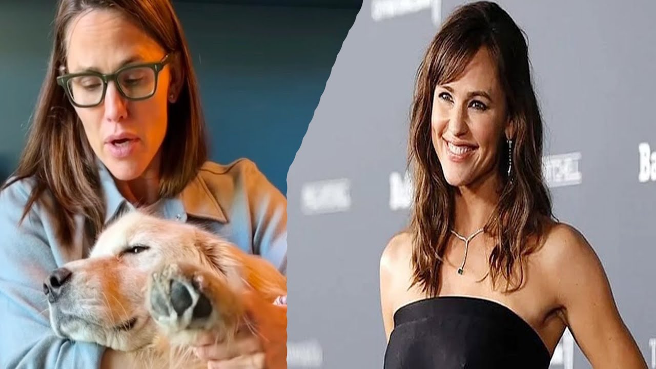 Jennifer Garner on coping with her dog's death - YouTube