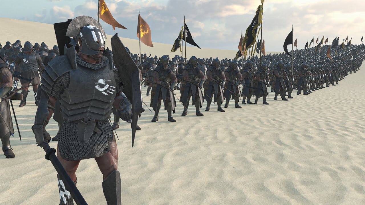 1000 Orcs vs 1000 Dwarves – Axe and Stone vs Savage Fury | LOTR Mod ...