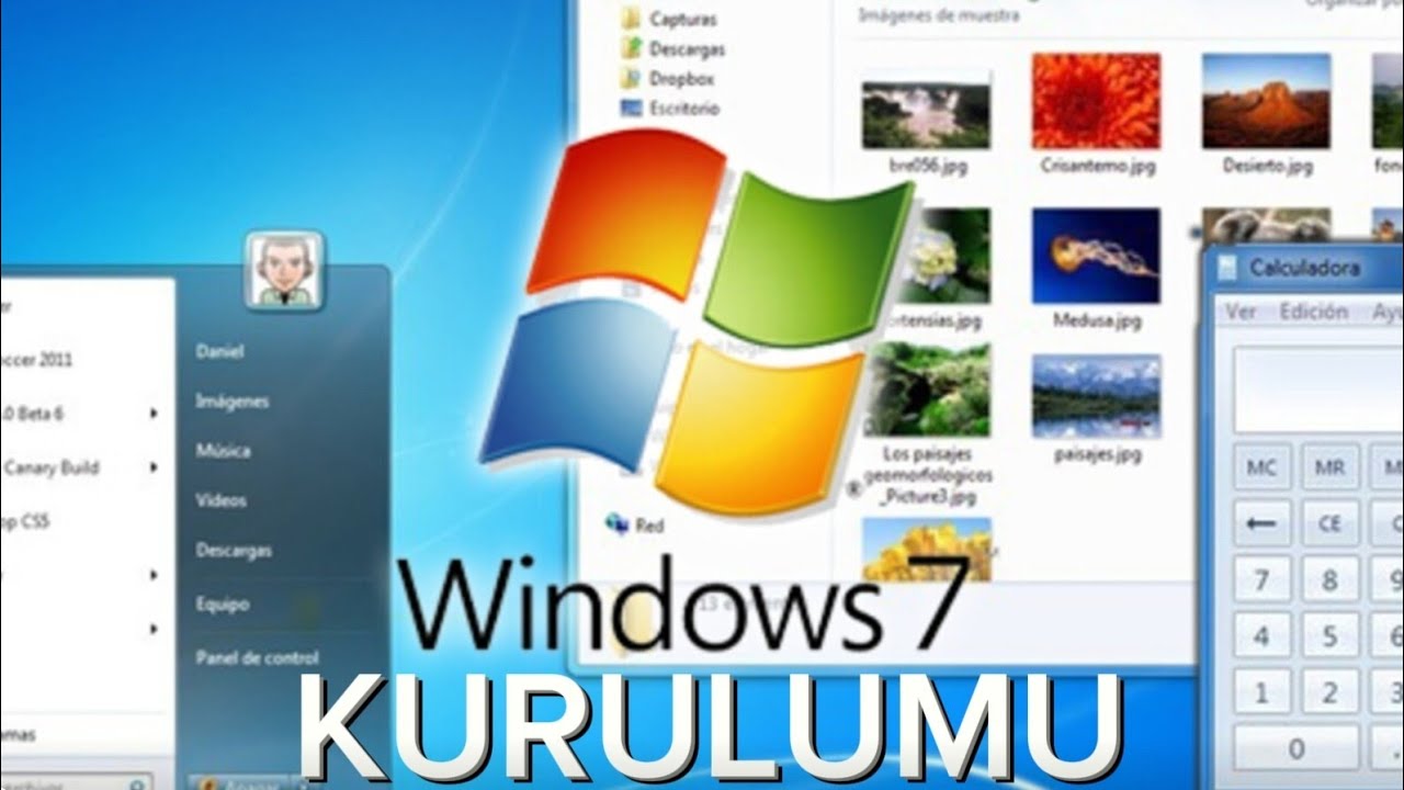 Windows 7 Home Premium Kurulumu - YouTube