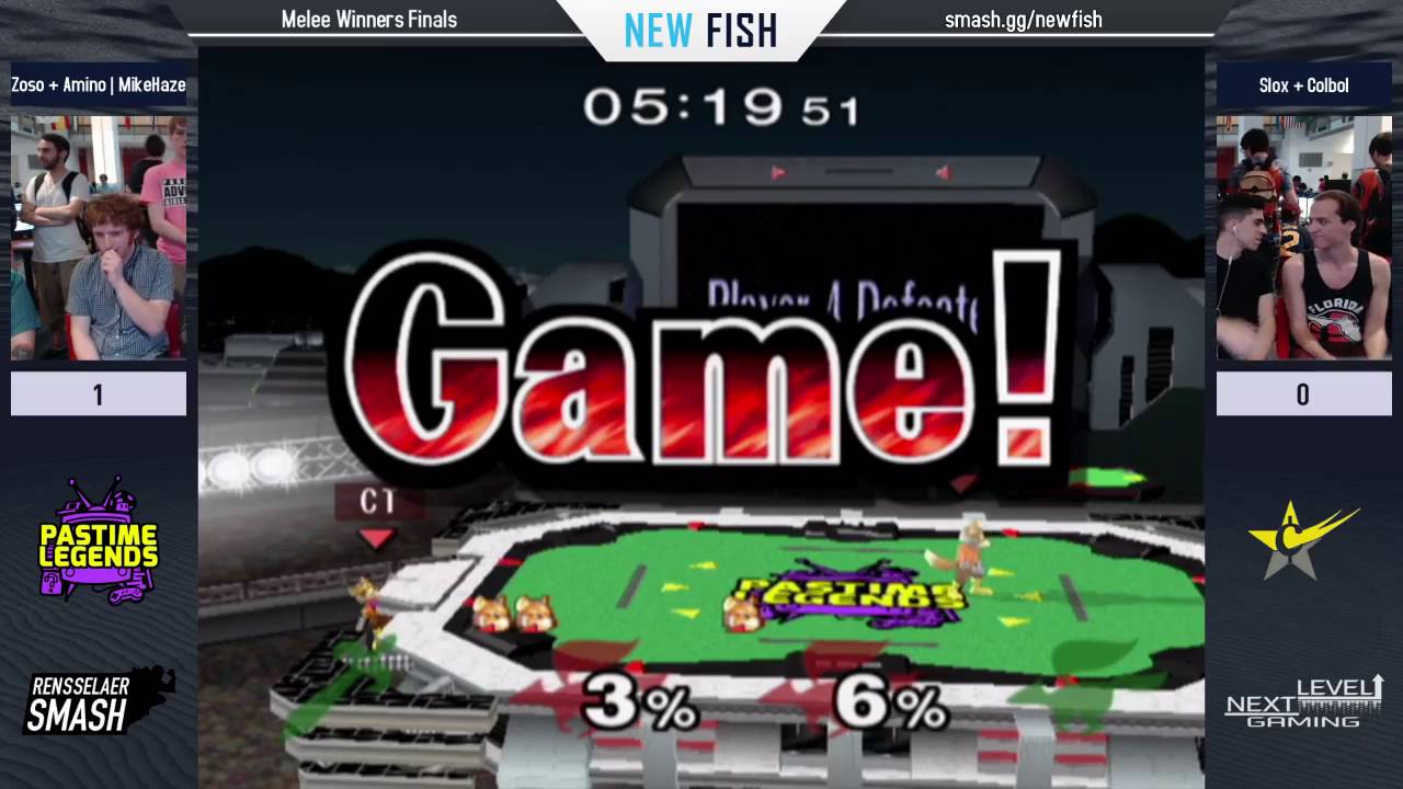 NEW FISH Melee Teams WF: Colbol + Slox (Red) vs Zoso + MikeHaze (Green ...
