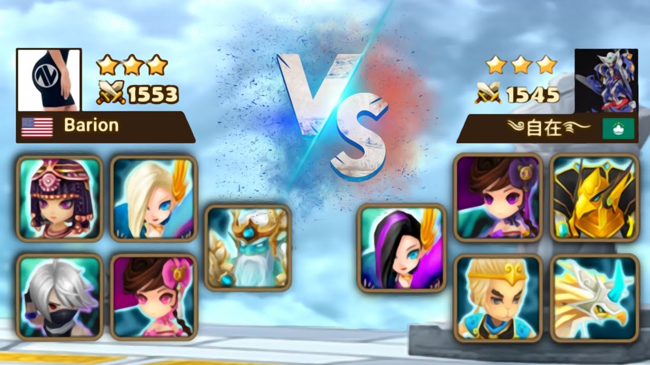 Barion vs ProTF Best Of 5 [CRAZY] - Summoners War - YouTube