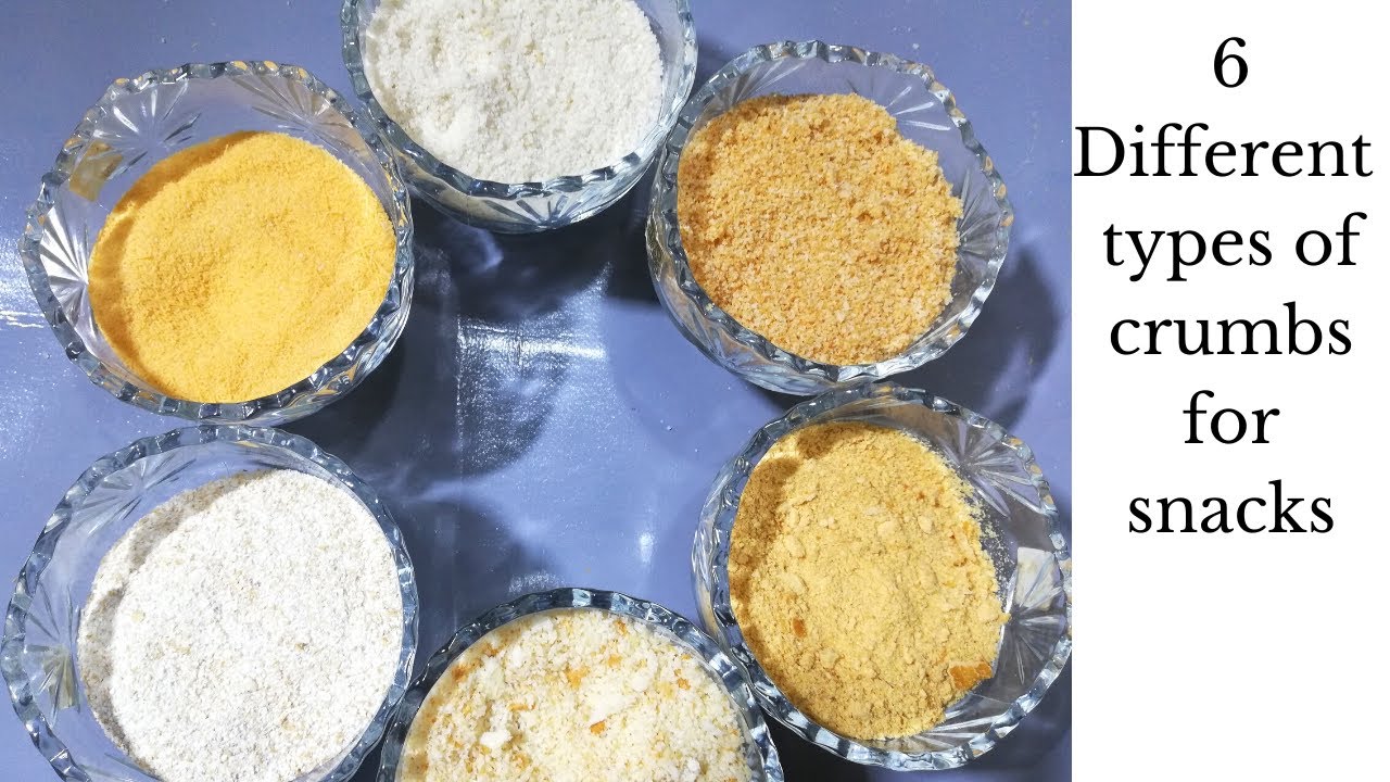 Homemade bread crumbs 6 ways recipe by Hameeda ka kitchen | Six types ...