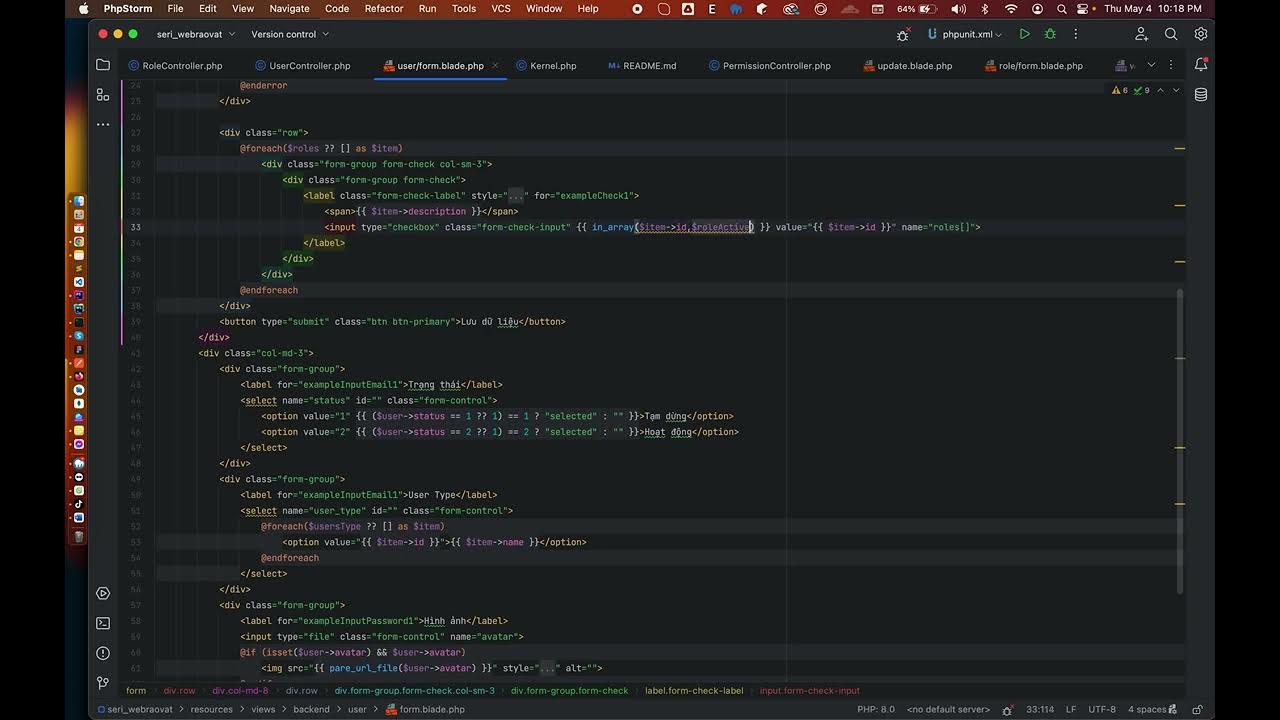 [Seri web rao vặt] - Active role, permission, user type - 123code.net - YouTube