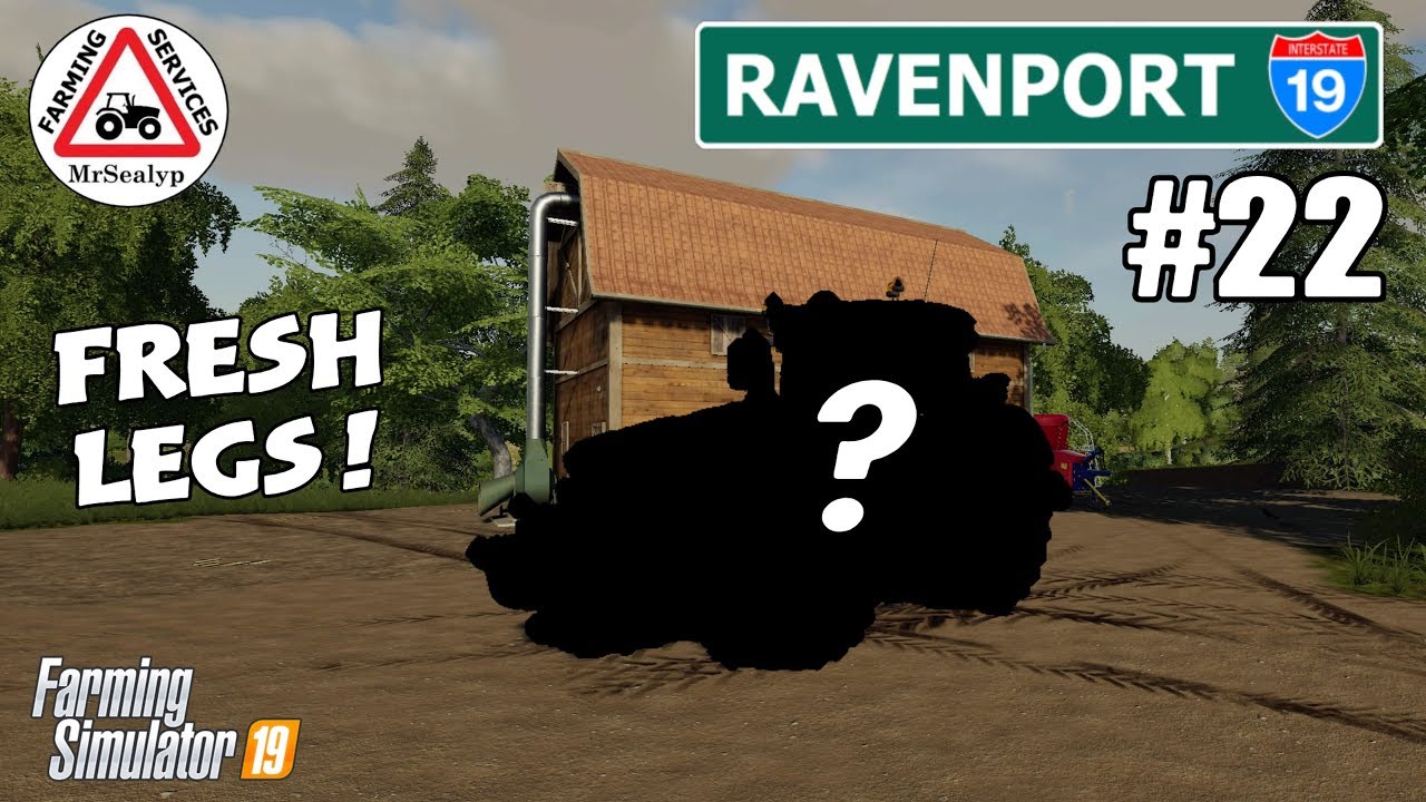 RAVENPORT, #22, PS4, Farming Simulator 19, Fresh Legs! Start from ...