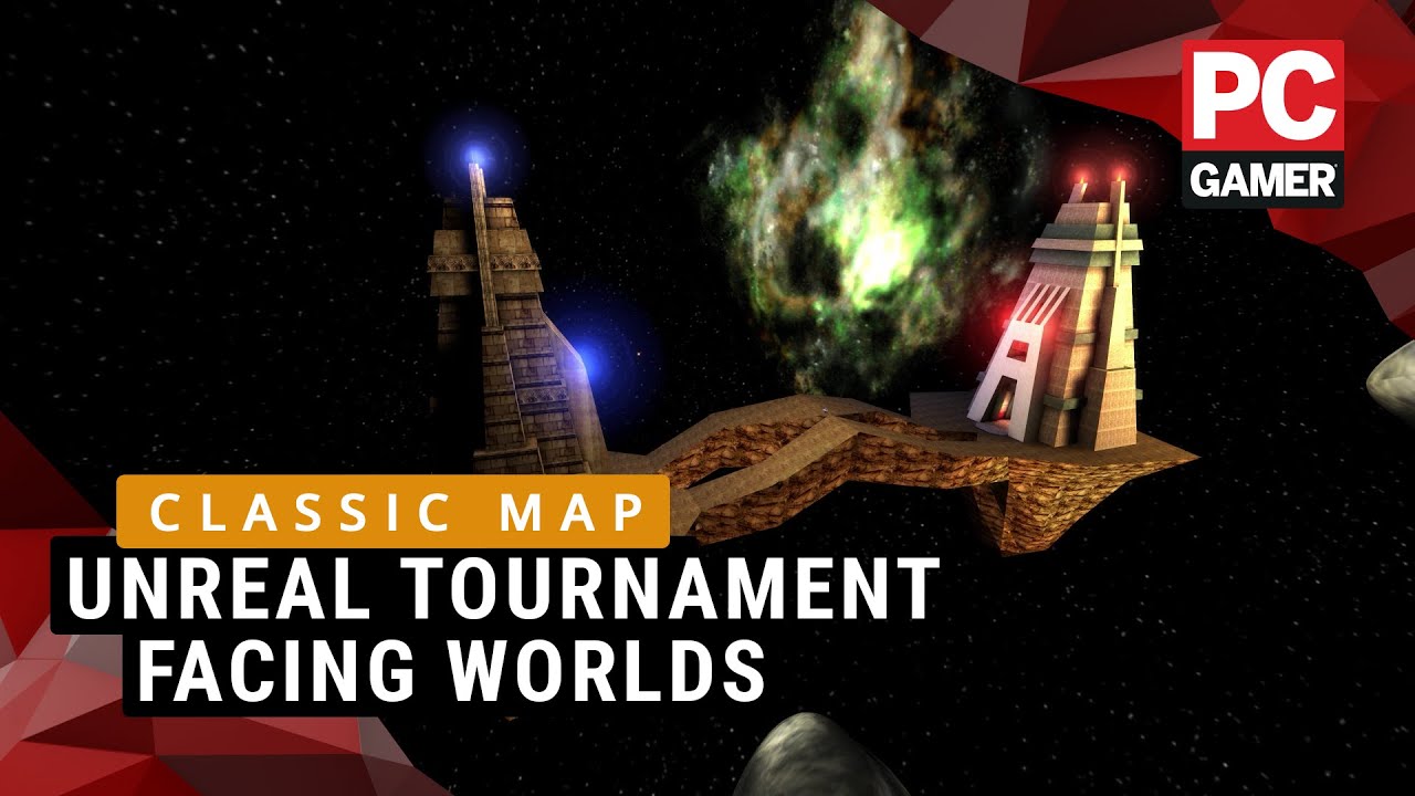 The simple genius of Unreal Tournament map Facing Worlds - YouTube