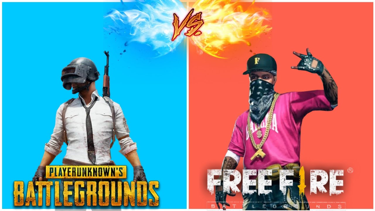 Free Fire vs Pubg - Details and Physics Comparison - YouTube