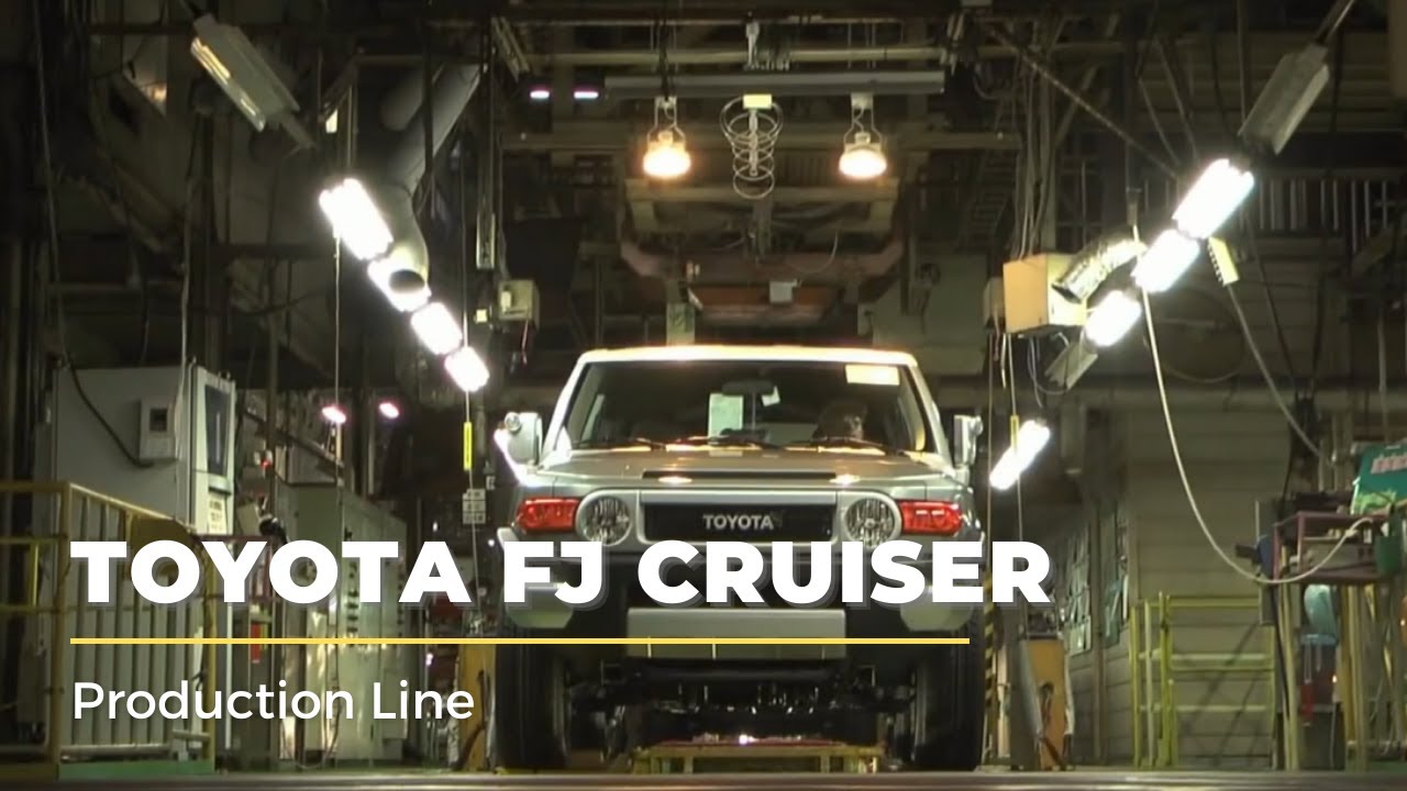Toyota FJ Cruiser Production | Toyota Plant in Hamura | How Toyota Car ...