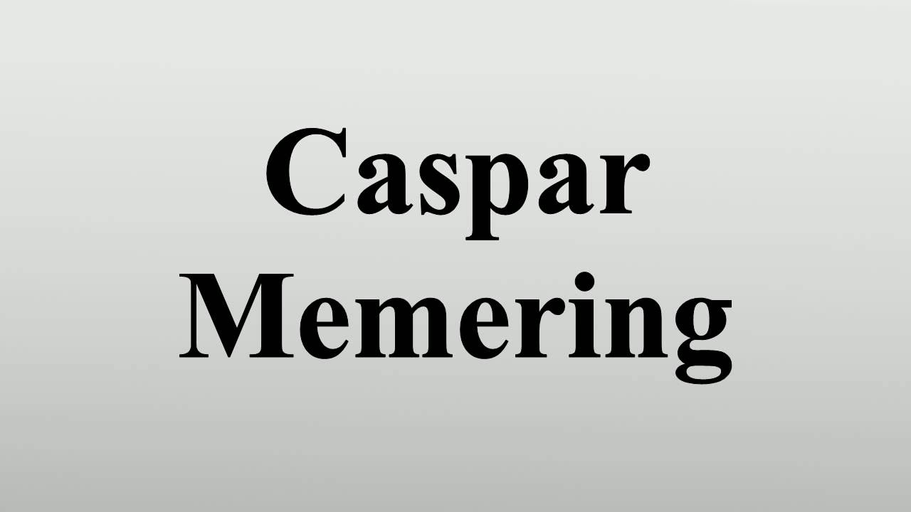 Caspar Memering - YouTube