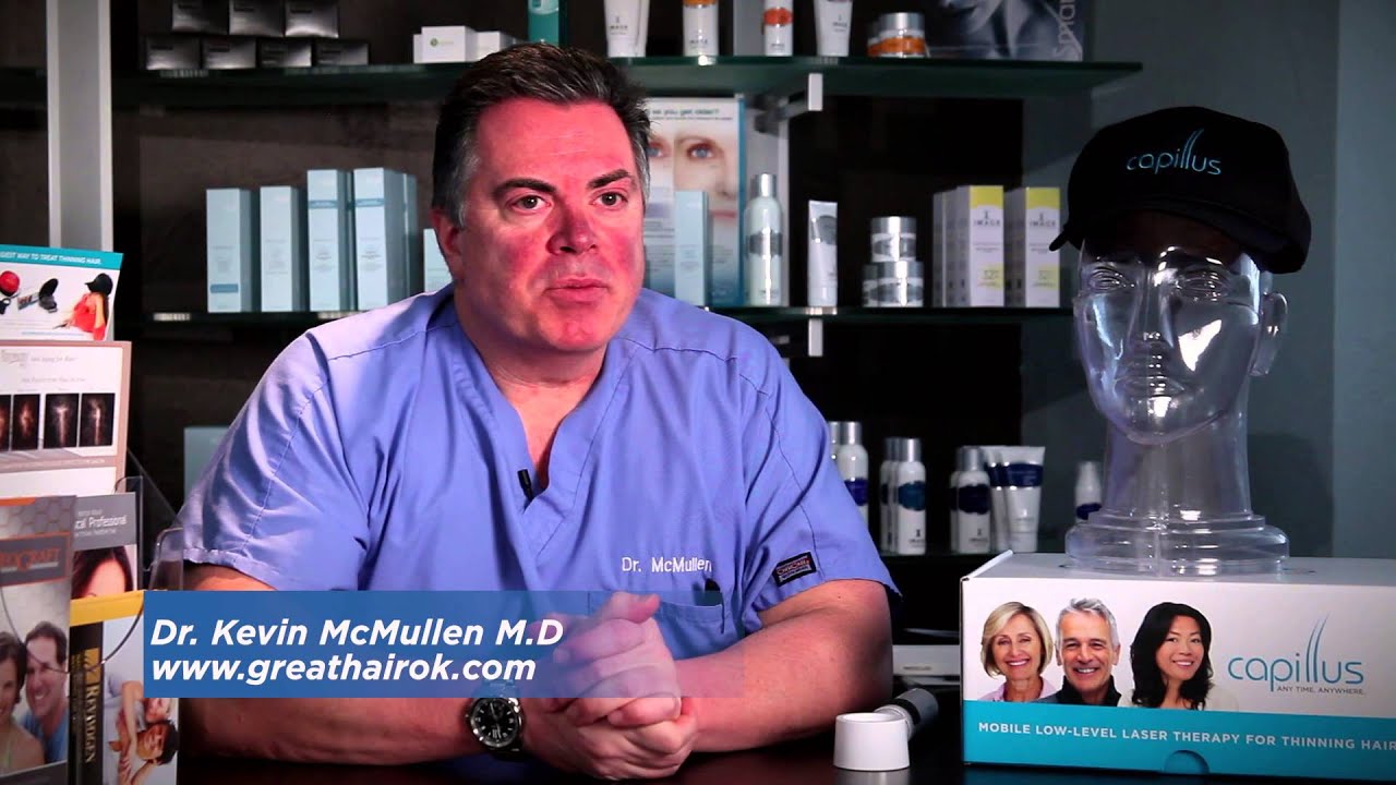 Dr. Kevin McMullen Capillus Video discusses Low Level Laser Therapy ...